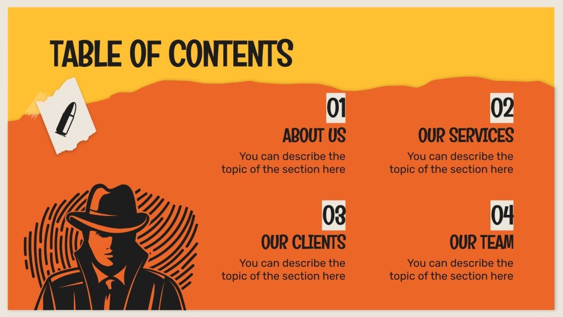 Private Detective Agency | Google Slides & PowerPoint