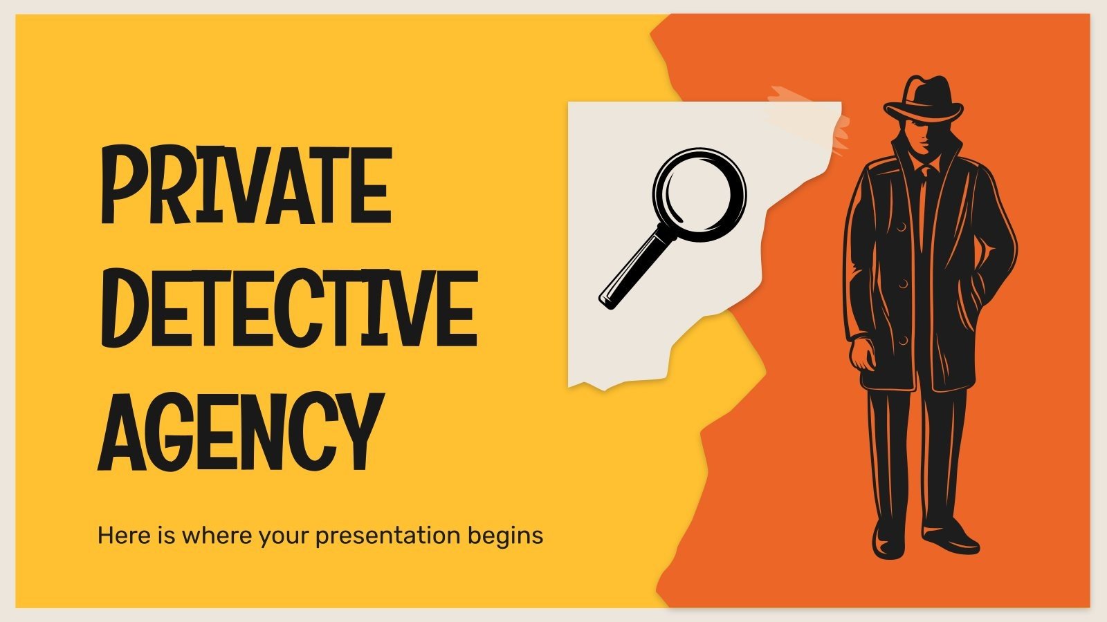 Free Detective-themed templates for Google Slides & PowerPoint