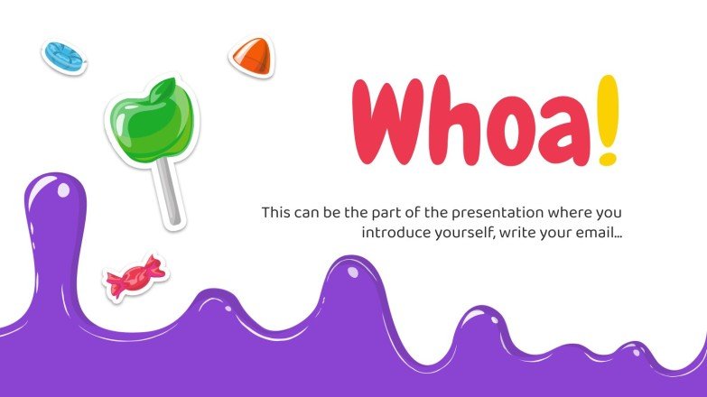 Célébrons la Journée nationale des bonbons ! | Google Slides