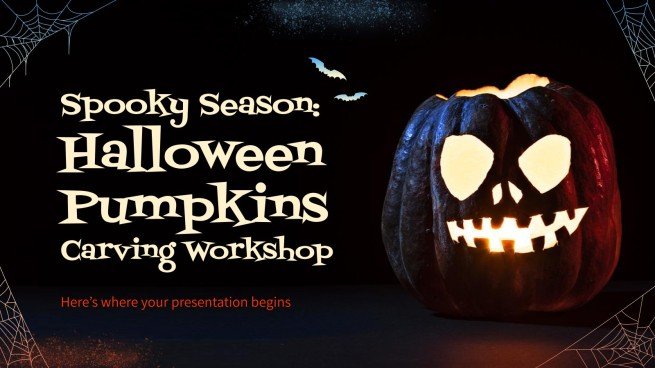 Spooky Season: Halloween Pumpkins Carving Workshop