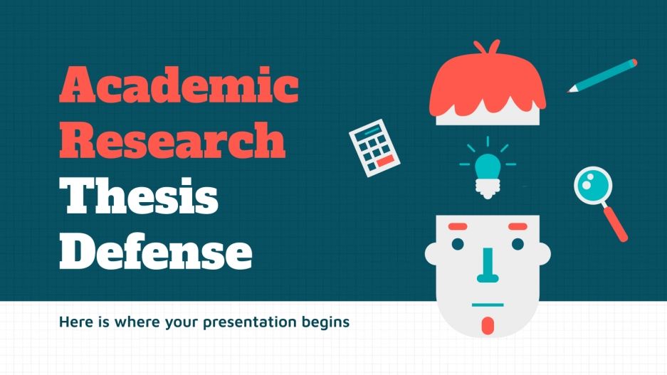 Academic Research Thesis Defense Google Slides & PowerPoint