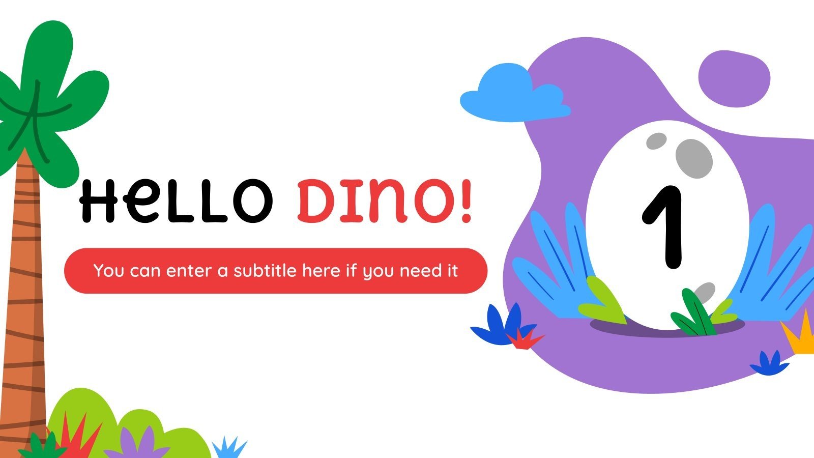 Dinosaur Stories for Pre-K | Google Slides & PowerPoint