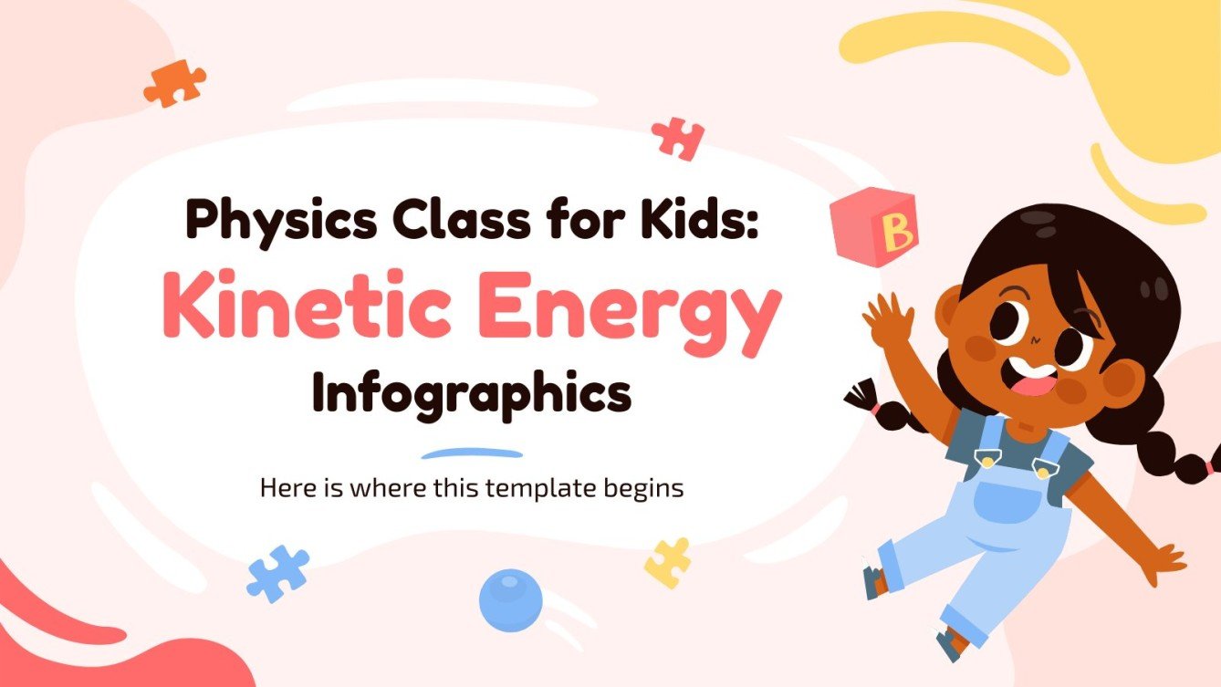 Physics Class for Kids: Kinetic Energy Infographics