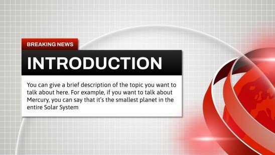 Pitch deck pour chaîne d'info sud-américaine | Google Slides