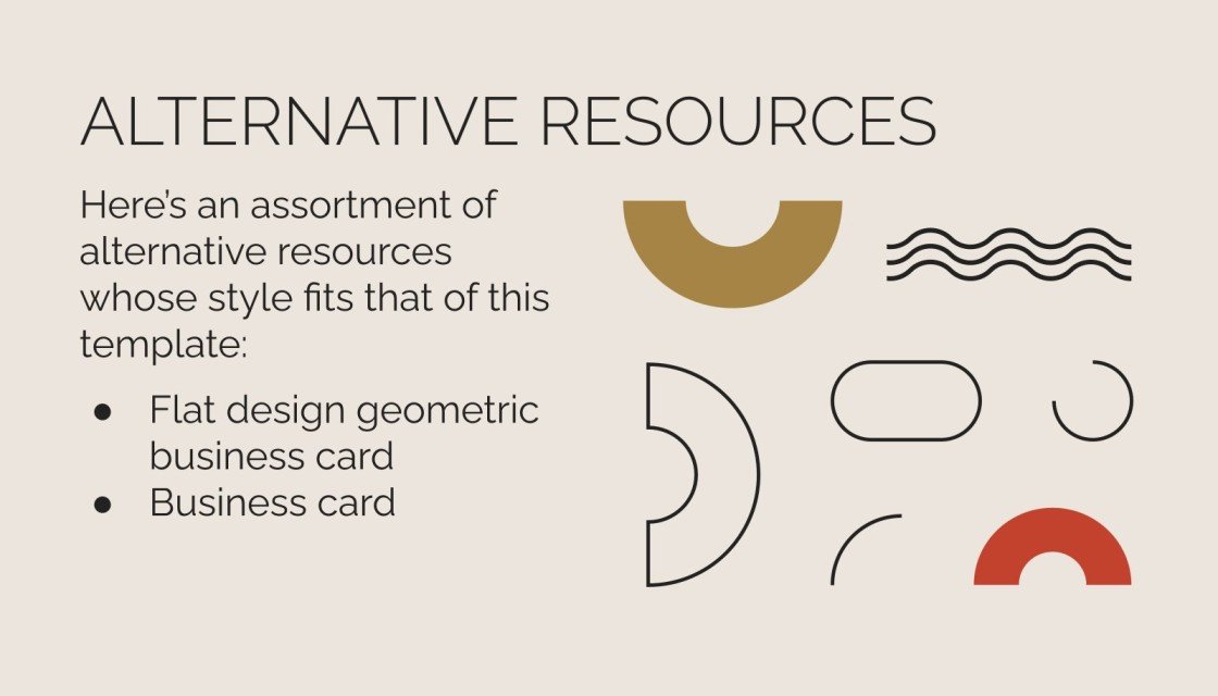 Simple Business Card | Google Slides & PowerPoint template