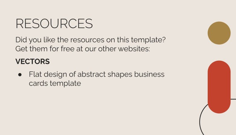 Simple Business Card | Google Slides & PowerPoint template