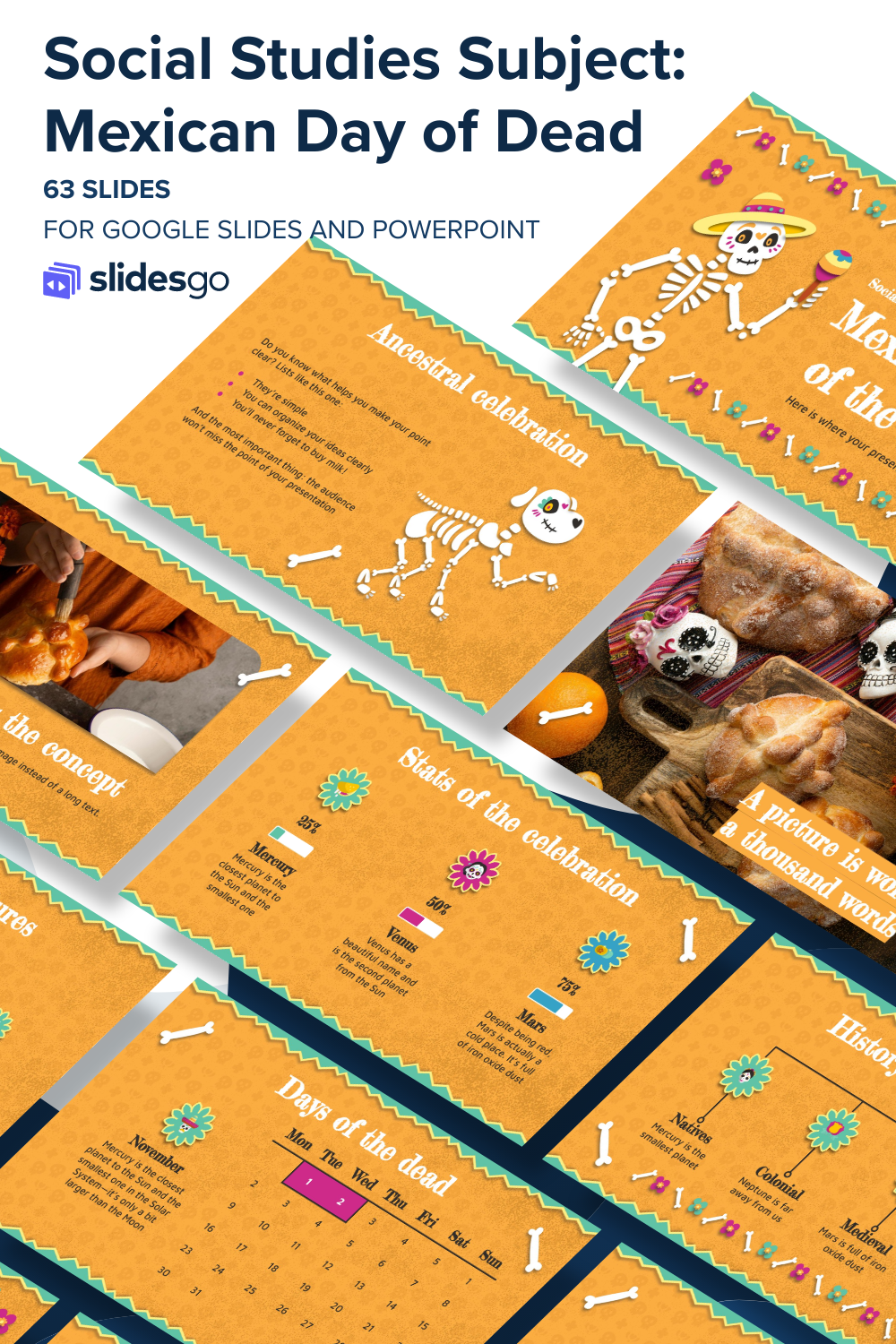 Social Studies Subject for High School: Mexican Day of Dead