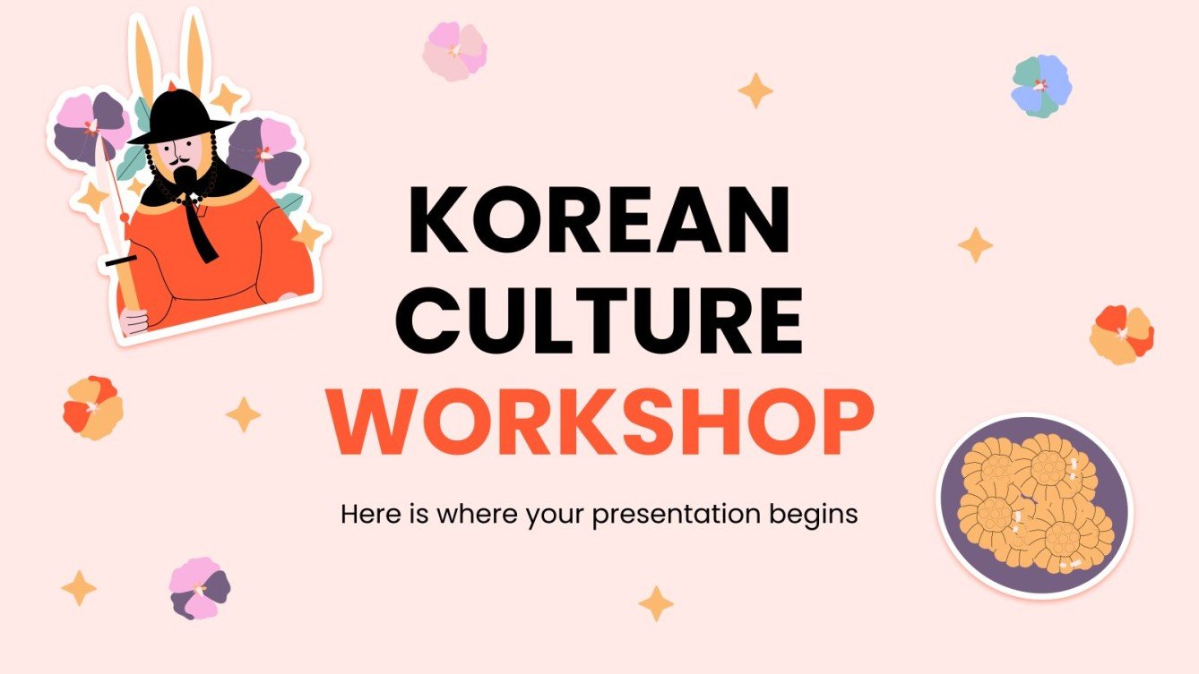 Korean Culture Workshop | Google Slides & PPT