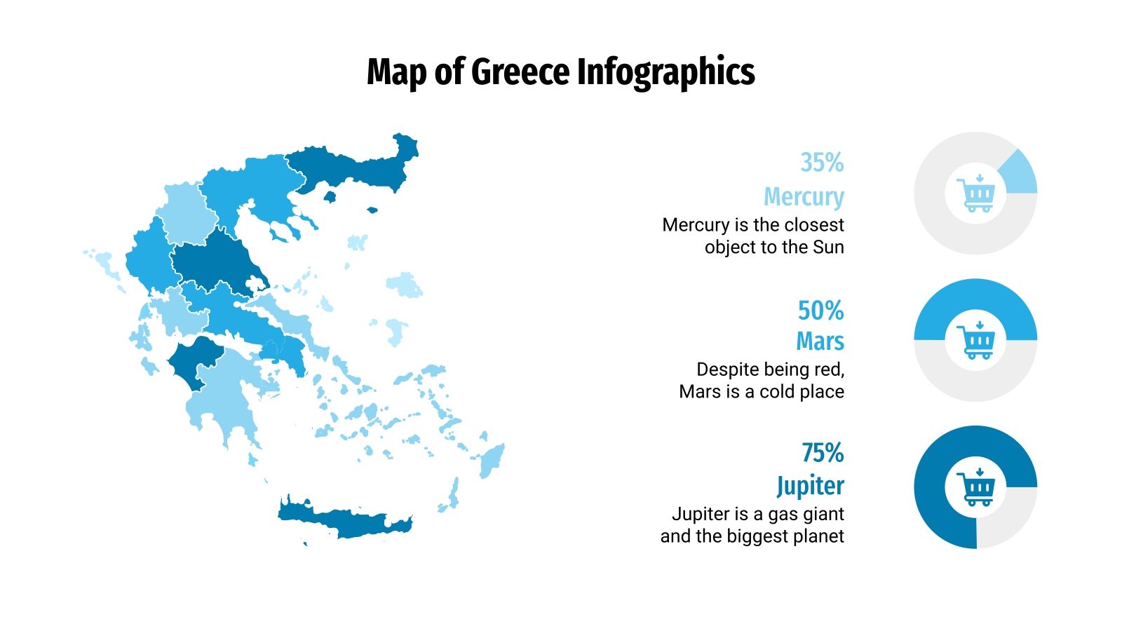 Map of Greece Infographics for Google Slides and PowerPoint