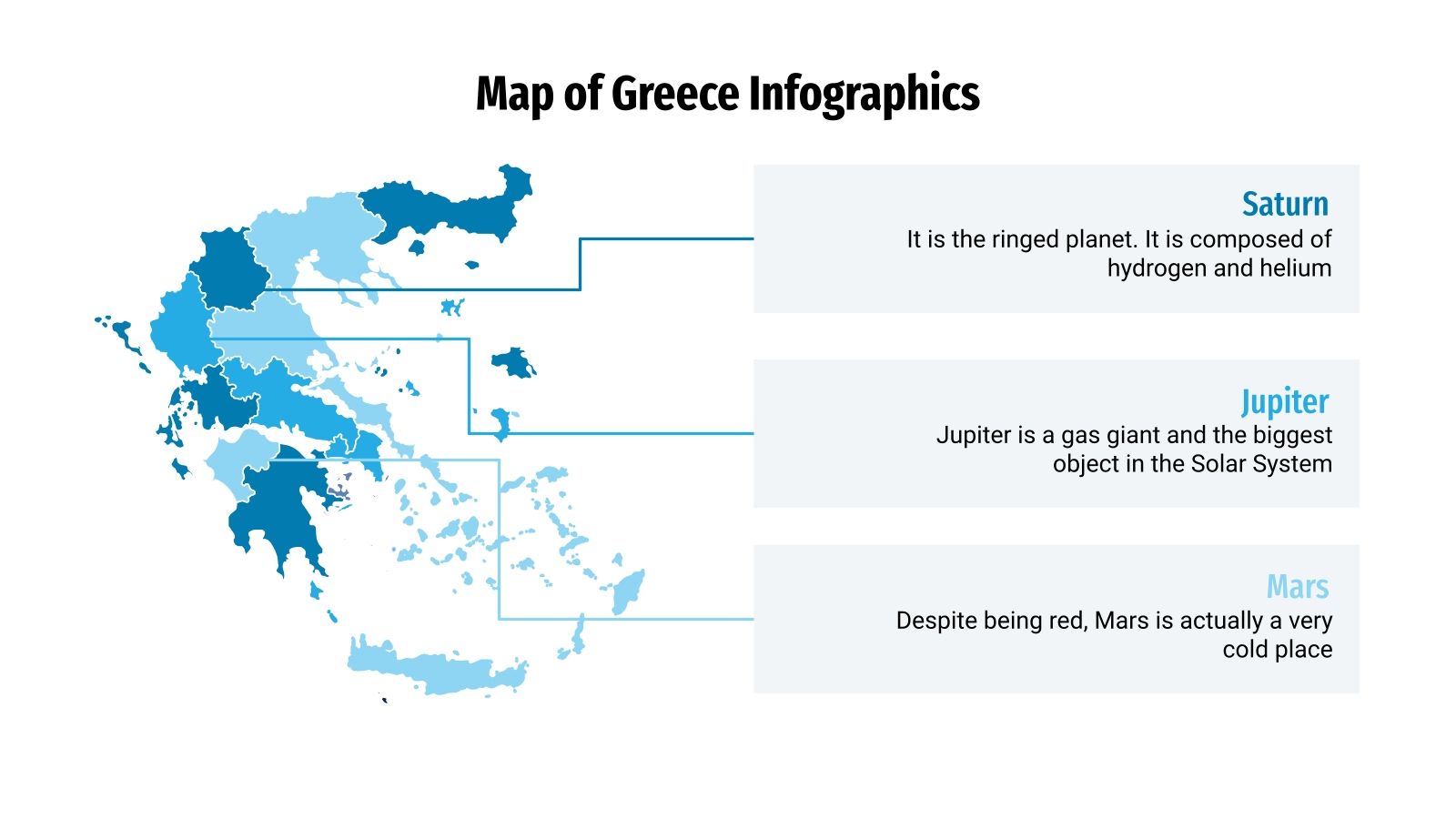 Map of Greece Infographics for Google Slides and PowerPoint