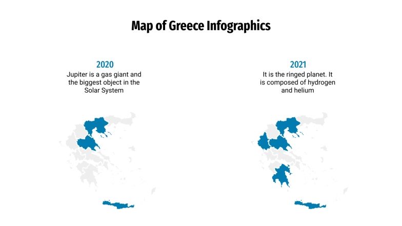 Map of Greece Infographics for Google Slides and PowerPoint