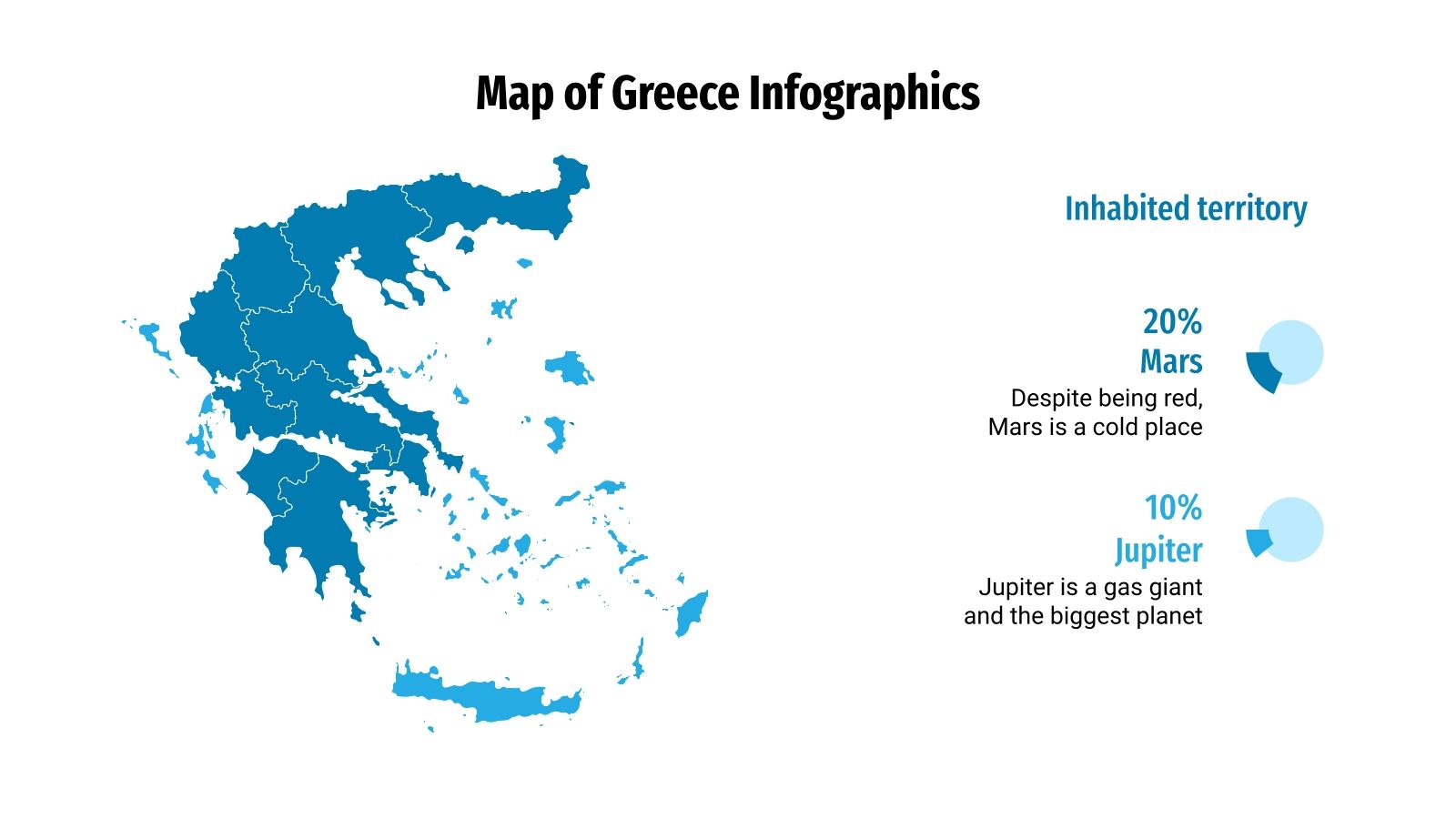 Map of Greece Infographics for Google Slides and PowerPoint