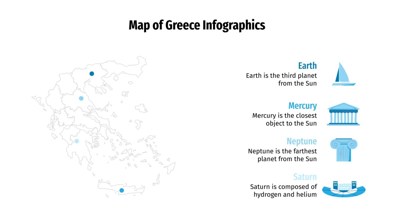 Map of Greece Infographics for Google Slides and PowerPoint