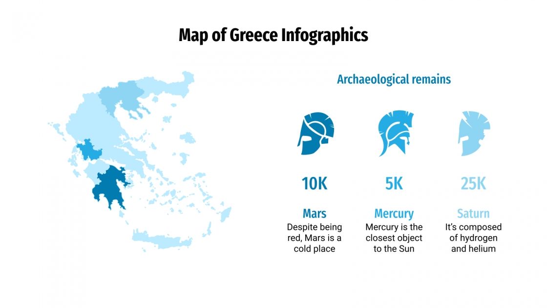 Map of Greece Infographics for Google Slides and PowerPoint