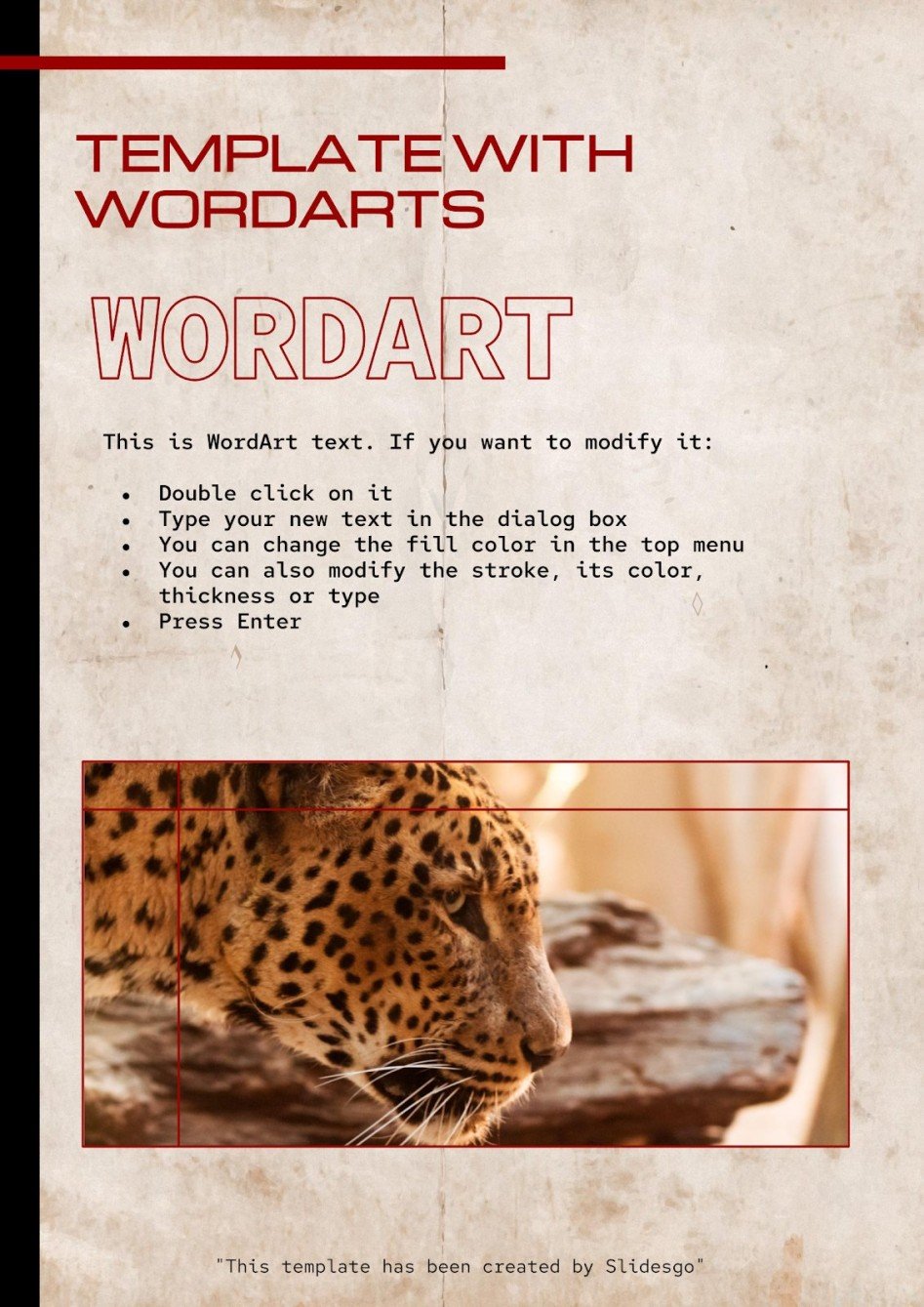 Edgy Vintage Style Student Book | Google Slides & PowerPoint