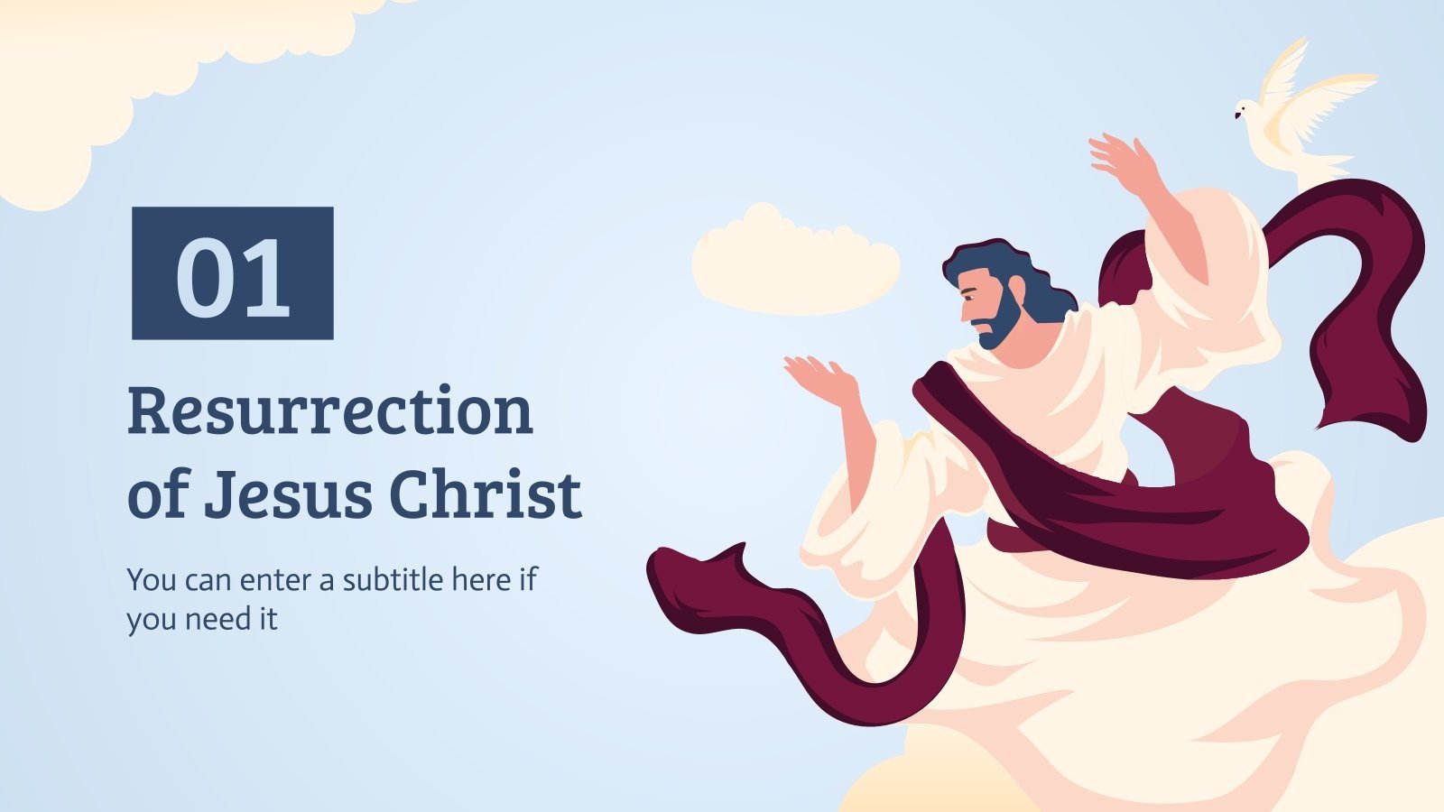 Religion: Resurrection of Jesus Christ | Google Slides & PPT