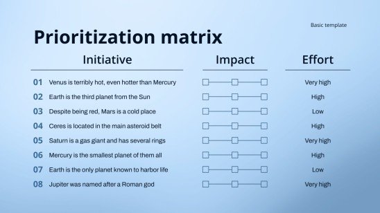 Basic Template: Formal Gradients Consulting Toolkit