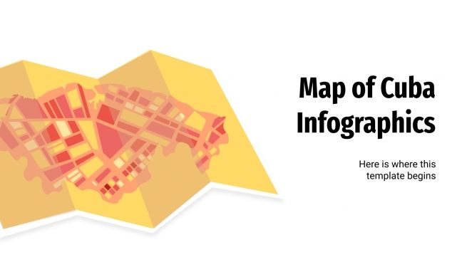 Map of Cuba Infographics for Google Slides and PowerPoint