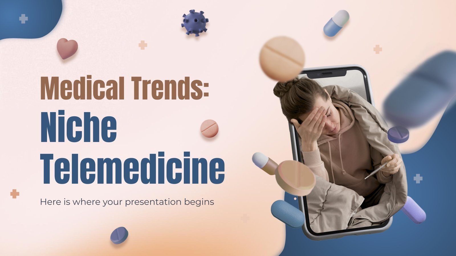 Medical Trends: Niche Telemedicine | Google Slides & PPT