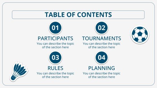 Processus d'organisation d'événements pour tournois sportifs