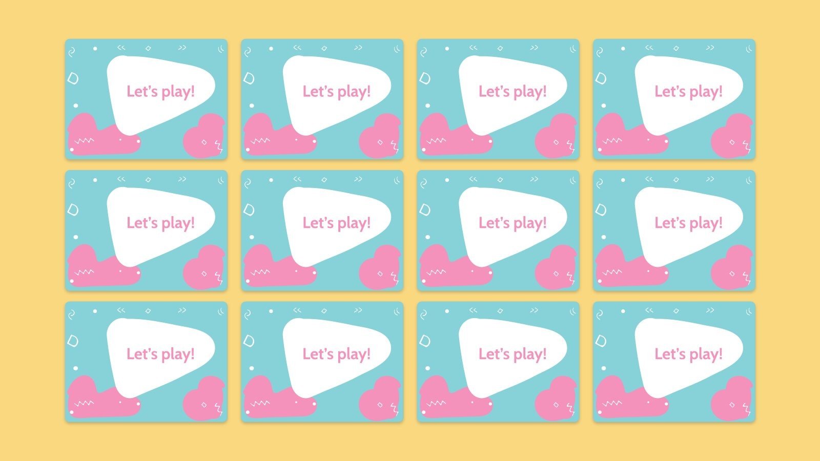 Memory Game Google Slides theme & PowerPoint template