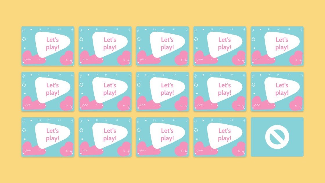 Memory Game Google Slides theme & PowerPoint template