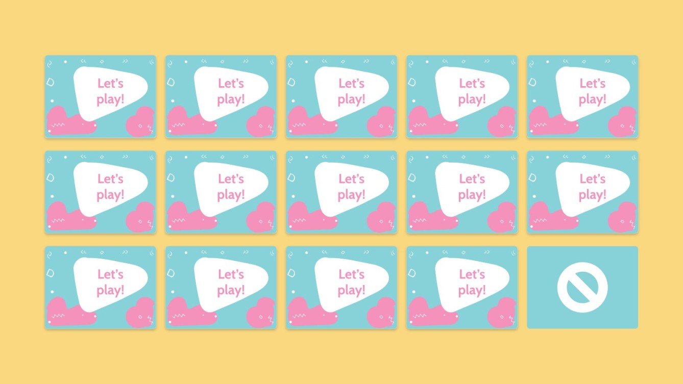 Memory Game Google Slides theme & PowerPoint template