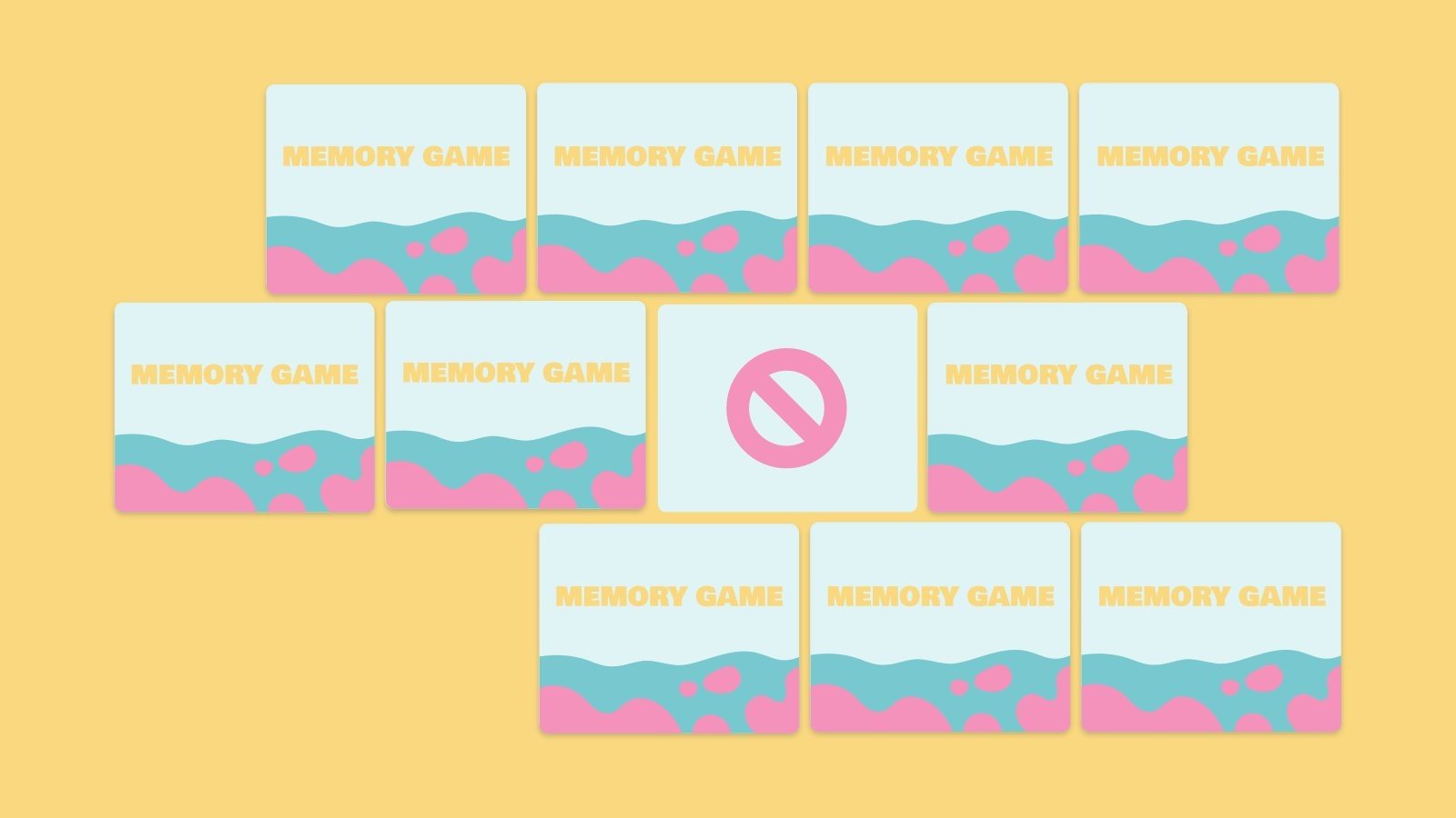 Memory Game Google Slides theme & PowerPoint template