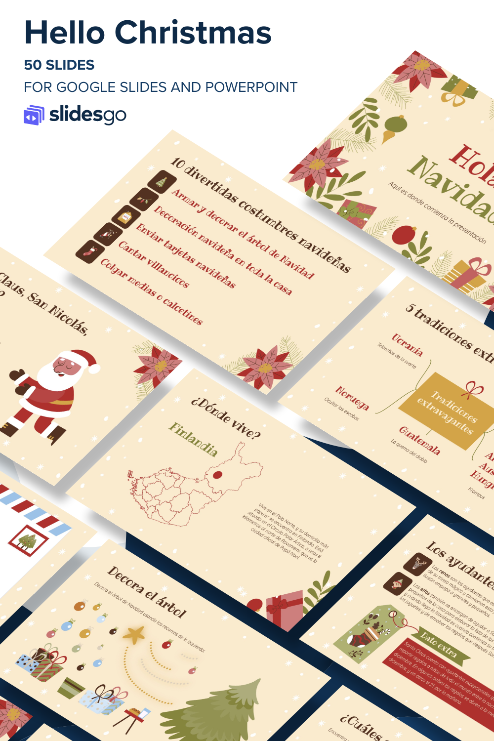 Hello Christmas | Google Slides theme & PowerPoint template