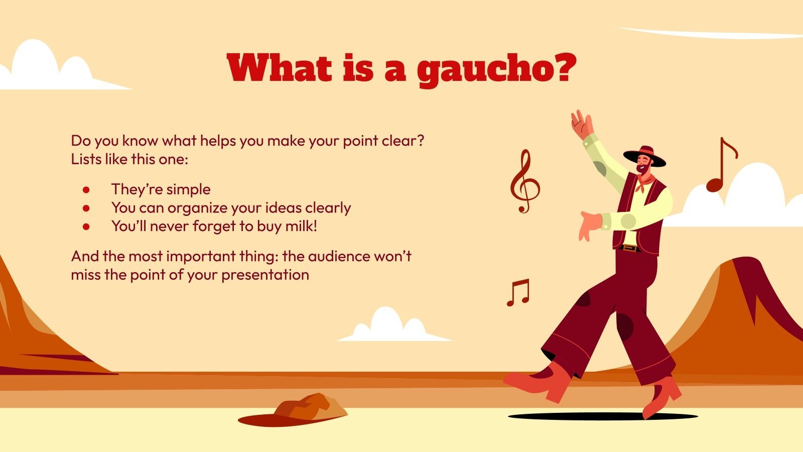 Gaucho History for Elementary | Google Slides & PowerPoint