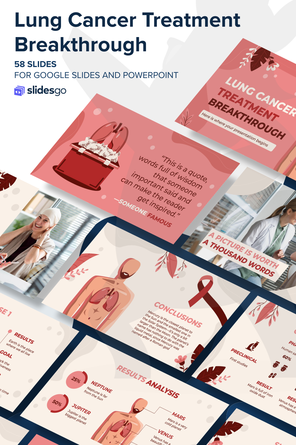 Lung Cancer Treatment Breakthrough | Google Slides & PPT