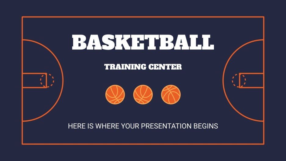 Free Google Slides and PowerPoint templates on basketball