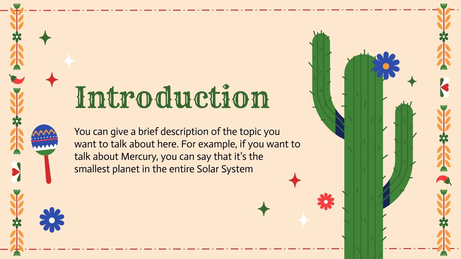 Mexican Culture Workshop | Google Slides and PowerPoint