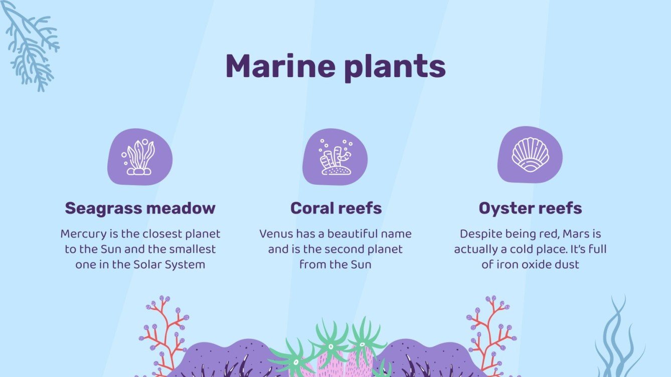 Aquatic Biomes Plants Activities for Elementary