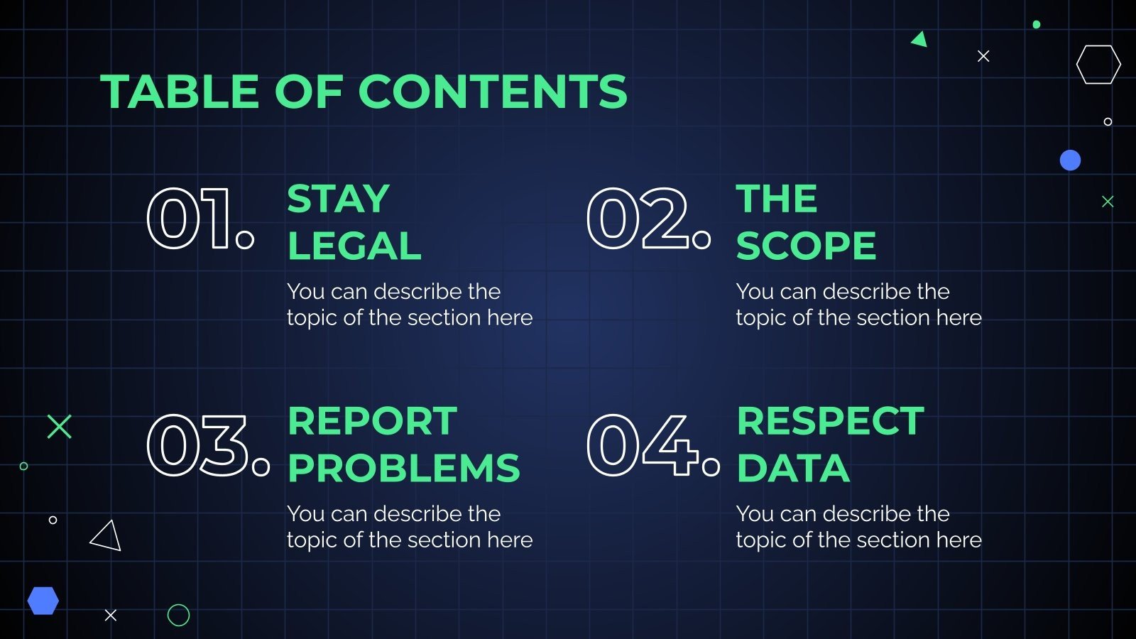 Ethical Hacking Training for University | Google Slides & PPT