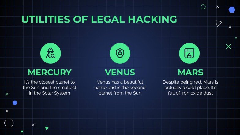 Ethical Hacking Training for University | Google Slides & PPT