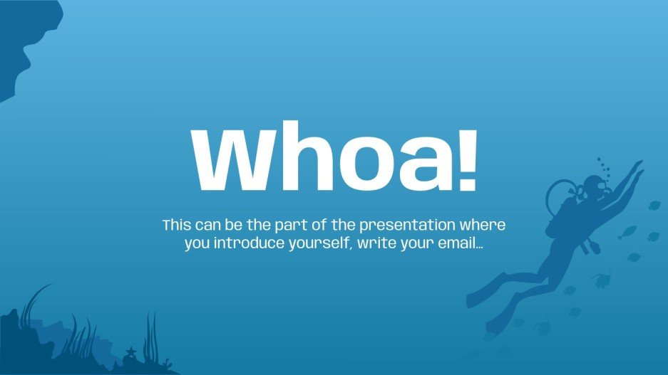 Open Water Diving Course | Google Slides & PowerPoint