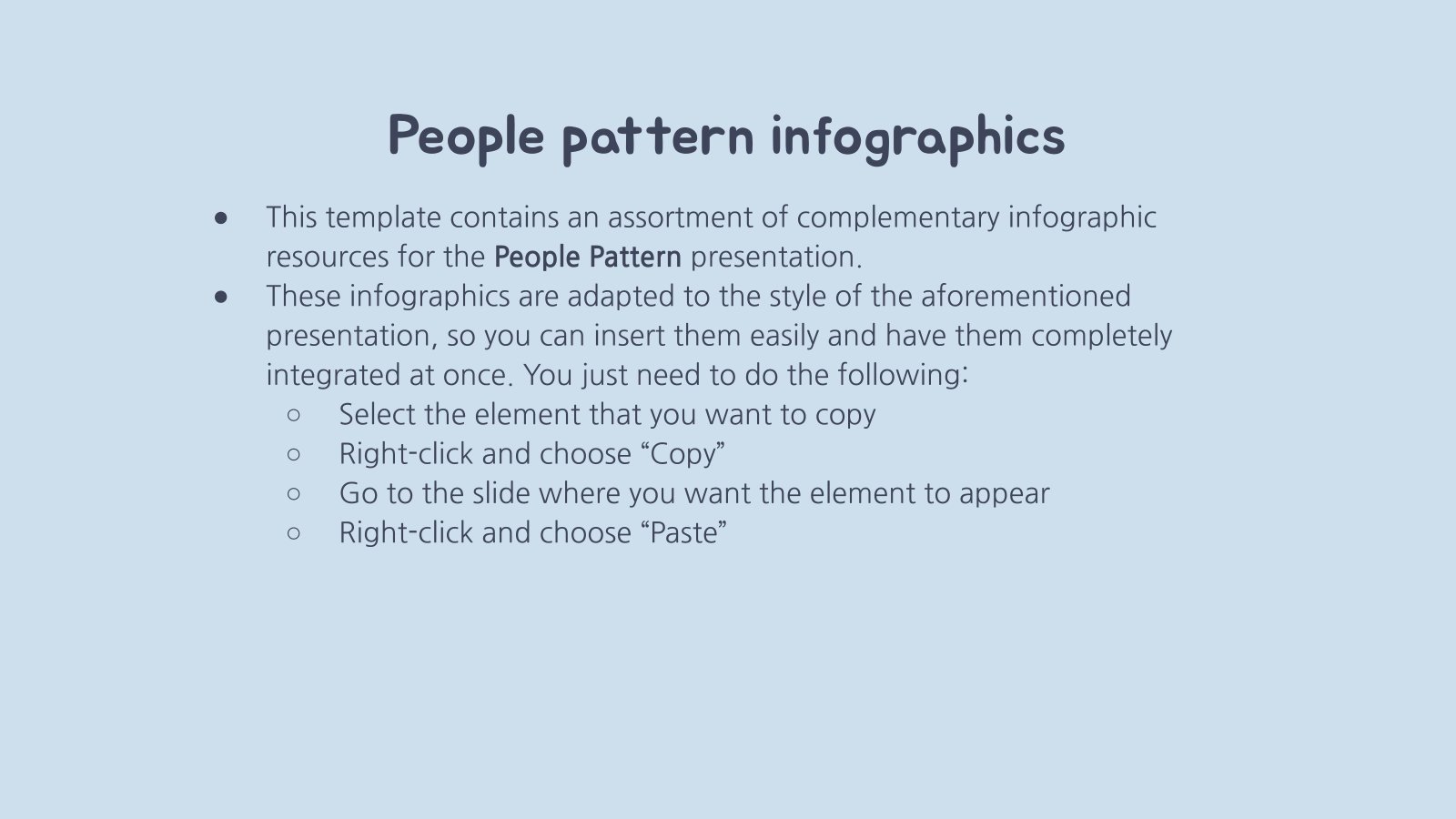 People Pattern Infographics | Google Slides & PowerPoint