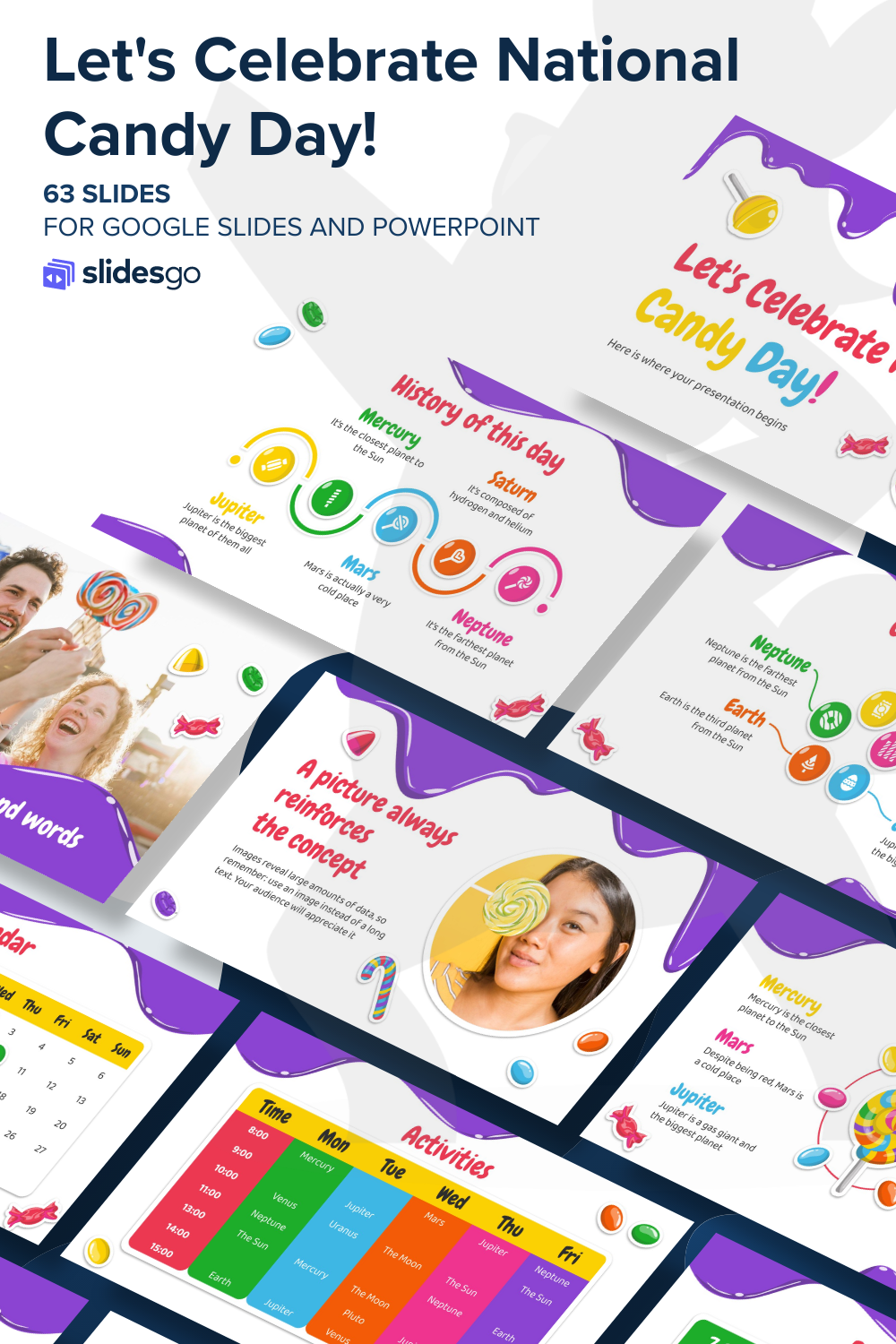 Let's Celebrate National Candy Day! | Google Slides & PPT