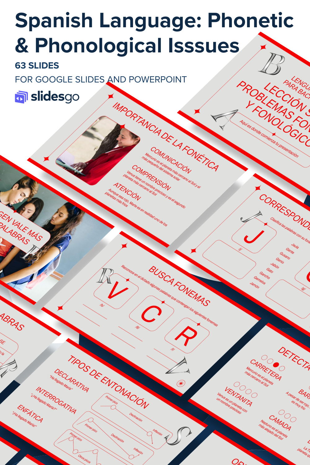 Spanish Phonological Isssues for High School | Google Slides