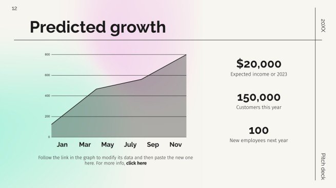 Basic Template: Formal Modern Gradients Pitch Deck