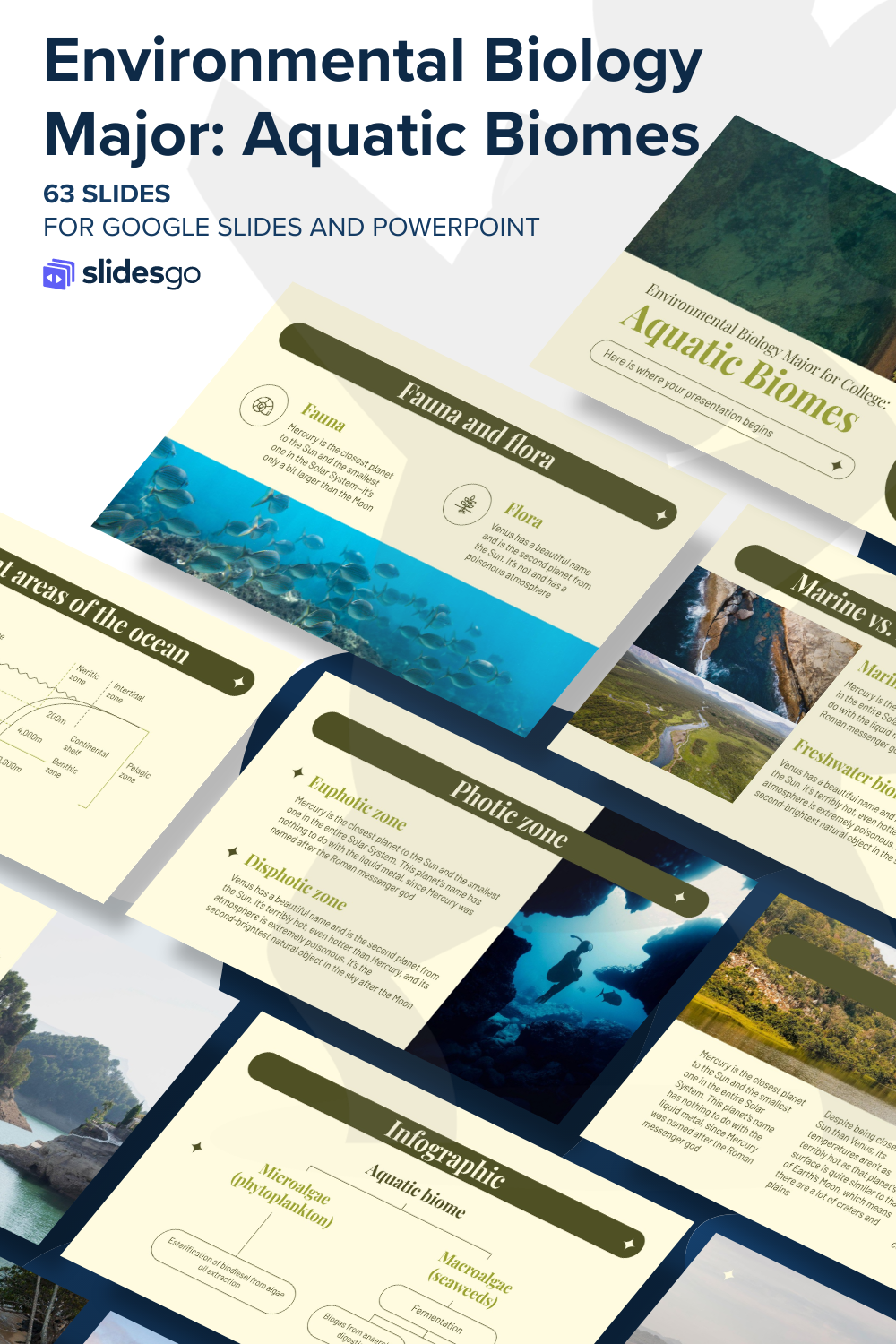 Environmental Biology Major for College: Aquatic Biomes