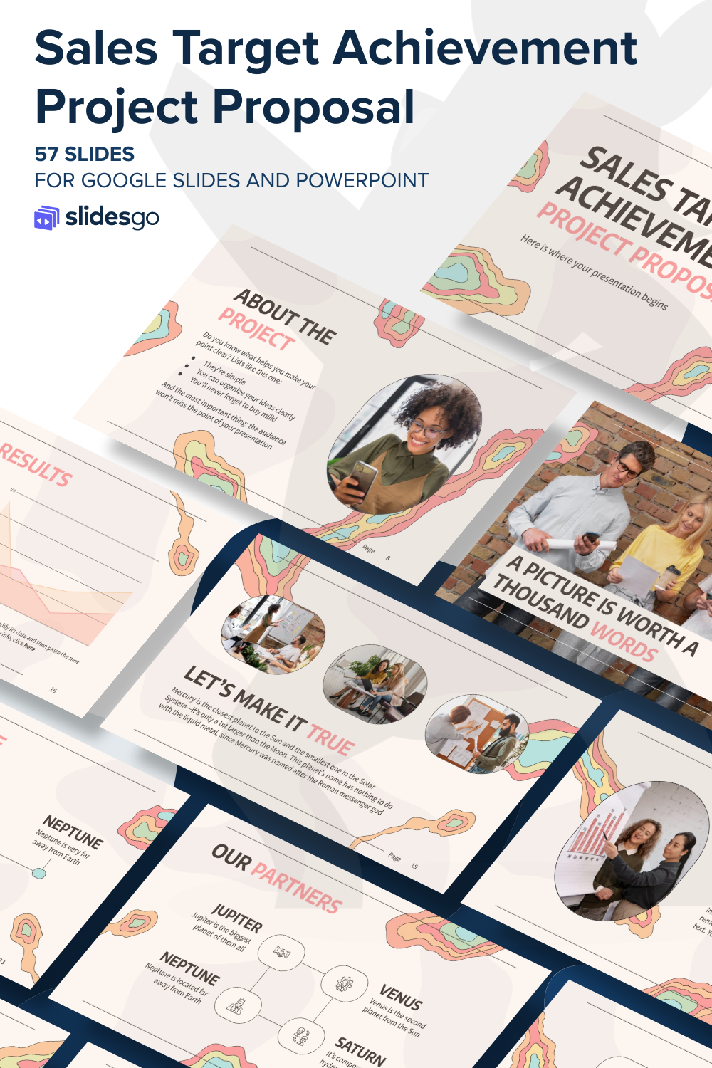 Sales Target Achievement Project Proposal | Google Slides & PPT