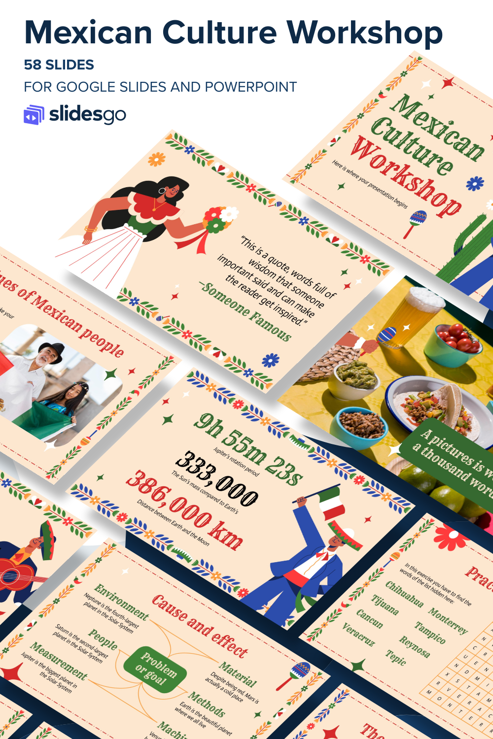 Mexican Culture Workshop | Google Slides and PowerPoint