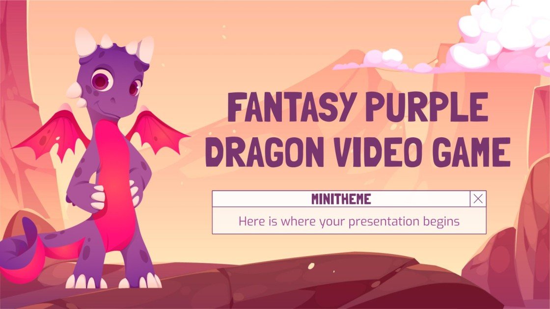 Free fantasy themed Google Slides and PowerPoint Templates