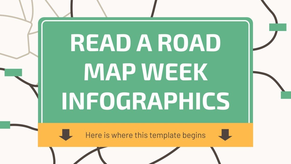 Read a Road Map Week Infographics | Google Slides & PowerPoint
