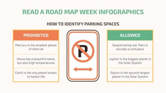 Read a Road Map Week Infographics | Google Slides & PowerPoint