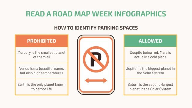 Read a Road Map Week Infographics | Google Slides & PowerPoint