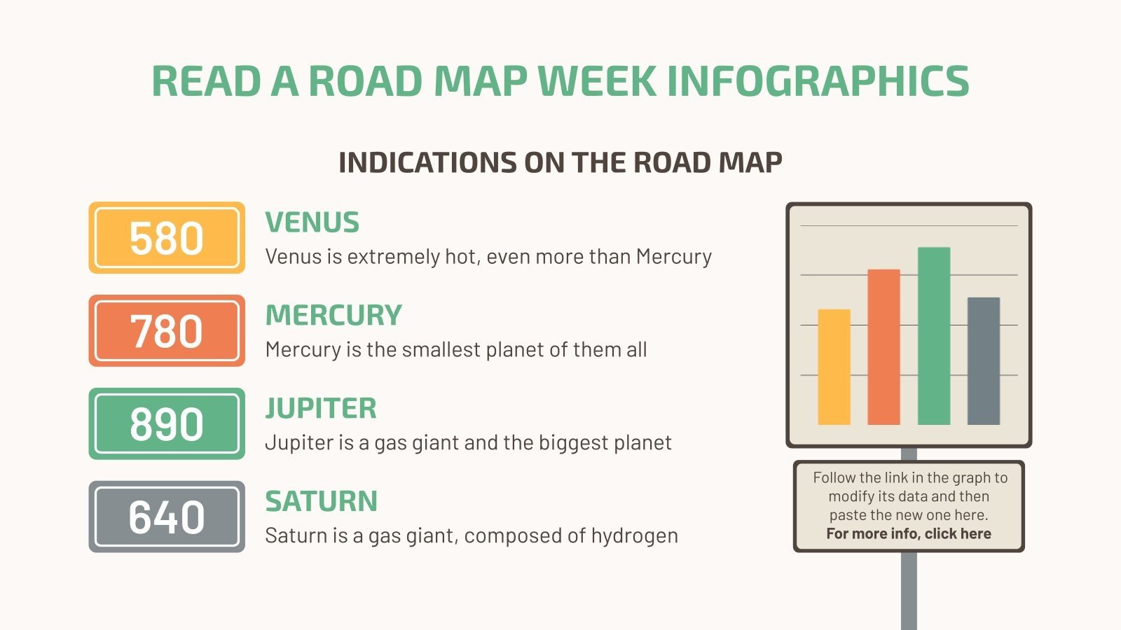 Read a Road Map Week Infographics | Google Slides & PowerPoint