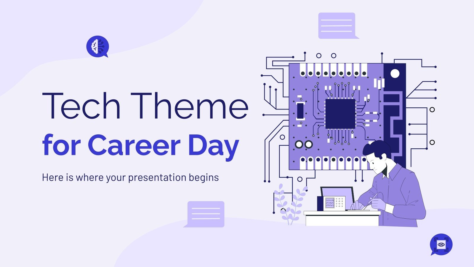 Google Slides Themes and PowerPoint templates on career day